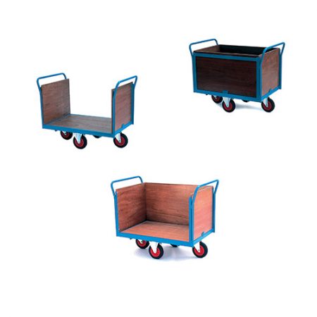 Heavy Duty Trolley Easy Steering Platform Trolley Truck | SHS