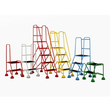 Heavy Duty Mobile Safety Steps - SHS Handling Solutions