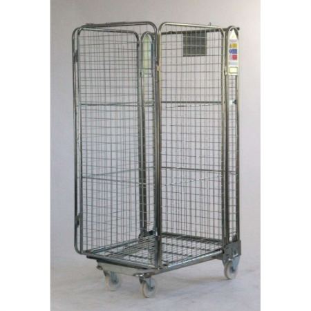 Mesh Infill Nestable Roll Pallet | SHS Handling Solutions