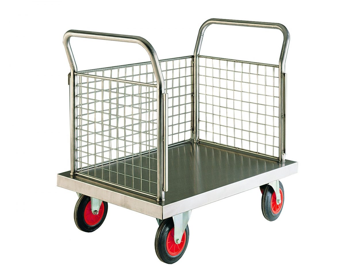 Stainless Steel Platform Trolleys - SHS Handling Solutions