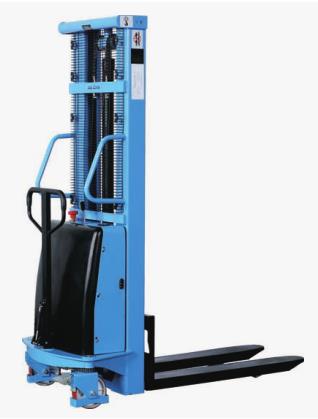 Semi Electric Wrap-Over Stacker, 1.6m Lift Height, 1000kg Capacity