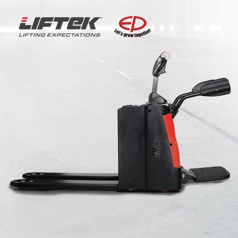 Liftek PowerRide 2000 Plug-In Fully Electric Ride-On Pallet Truck